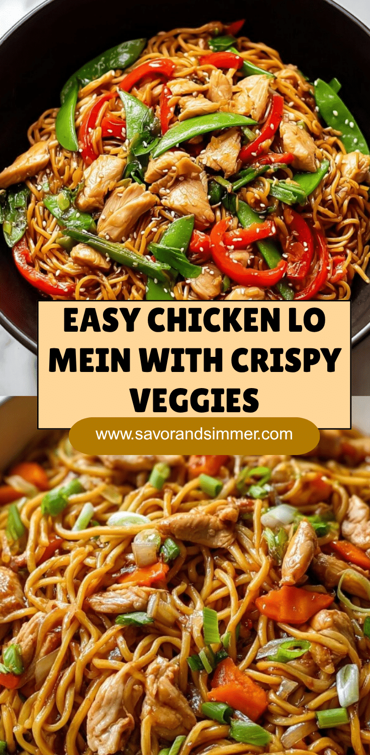 Chicken Lo Mein: Flavorful Asian Stir-Fry for Easy Dinners