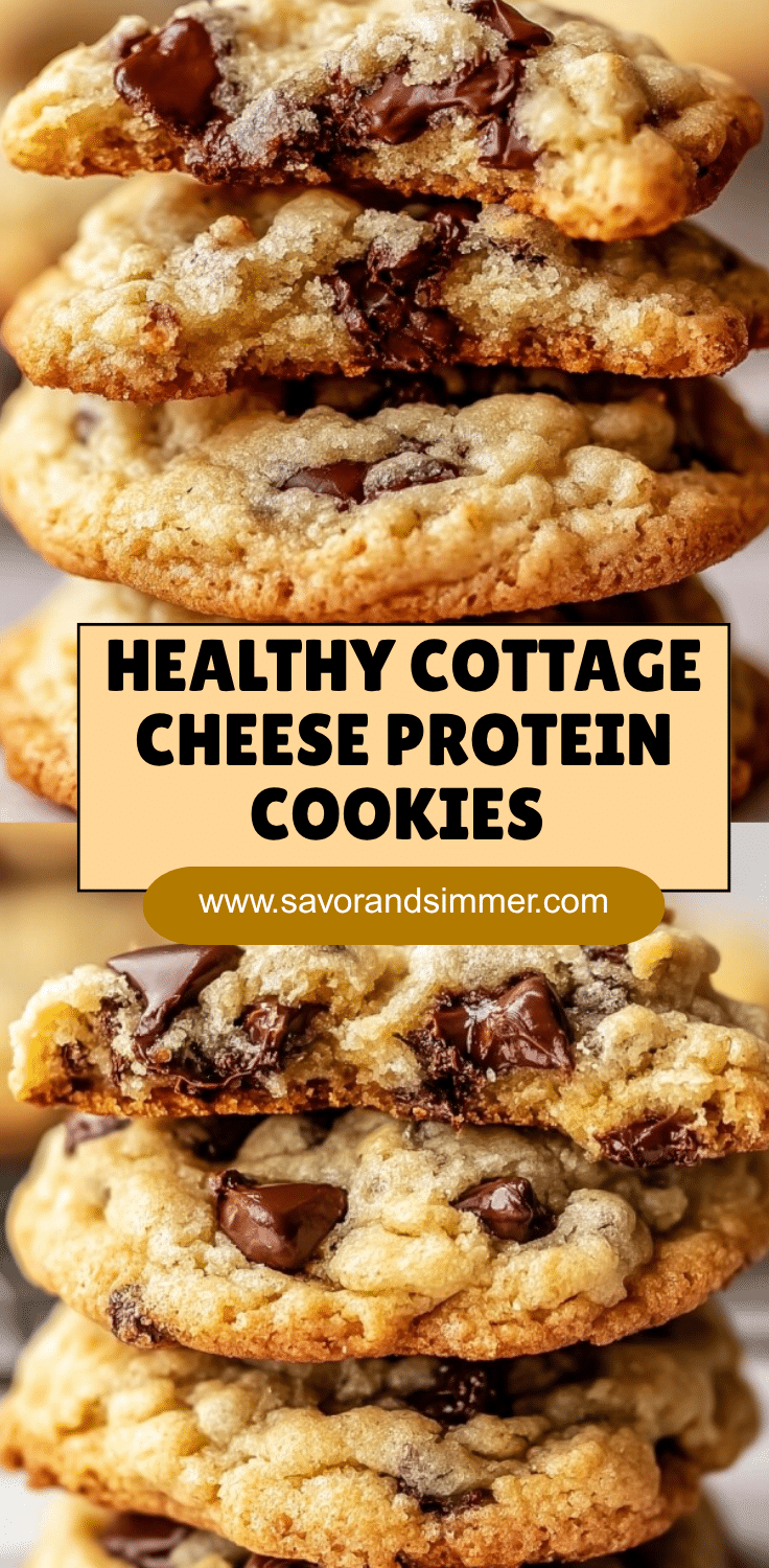 Cottage Cheese Protein Cookies: Quick & Healthy Snack Delight